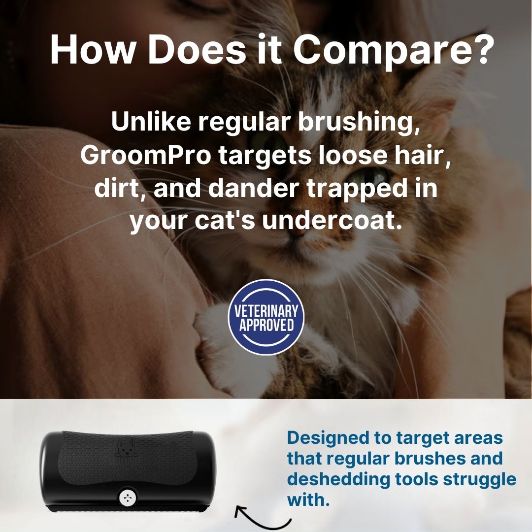 GroomPro™ - The #1 Cat Shedding Solution – Rhykin